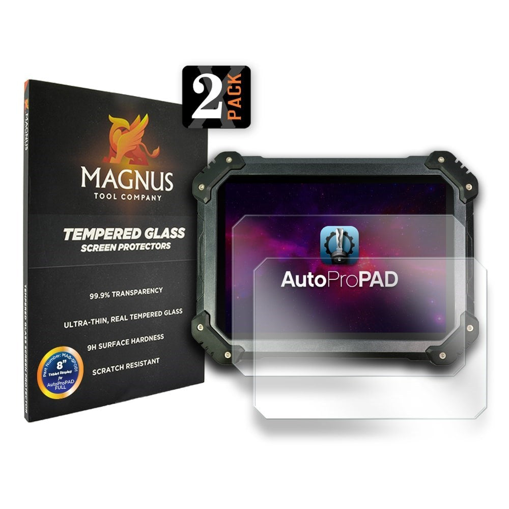Magnus AutoProPAD [FULL] Tempered Glass Screen Protectors [2-Pack ...