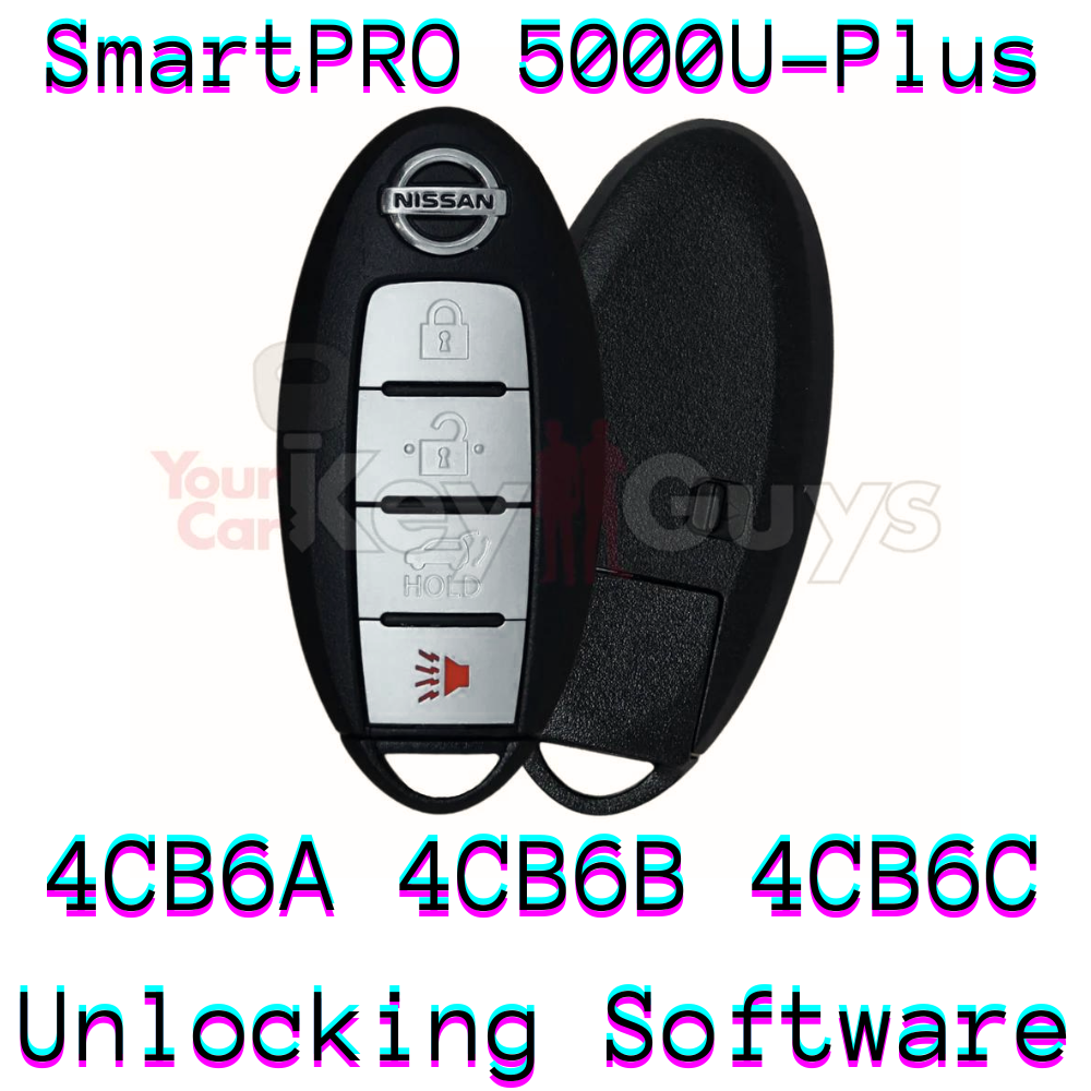 SmartPro 5000U Smart Key Unlocking Software Nissan 4B Hatch KR5S180144 ...