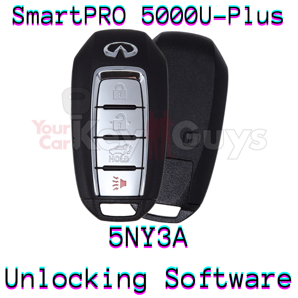 SmartPro 5000U Smart Key Unlocking Software Infiniti 4B Hatch KR5TXN1 ...