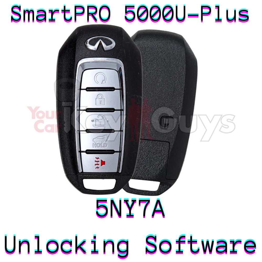SmartPro 5000U Smart Key Unlocking Software Infiniti 5B Hatch KR5TXN1 ...
