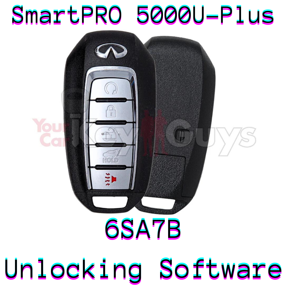 SmartPro 5000U Smart Key Unlocking Software Infiniti 5B Hatch KR5TXN4 ...