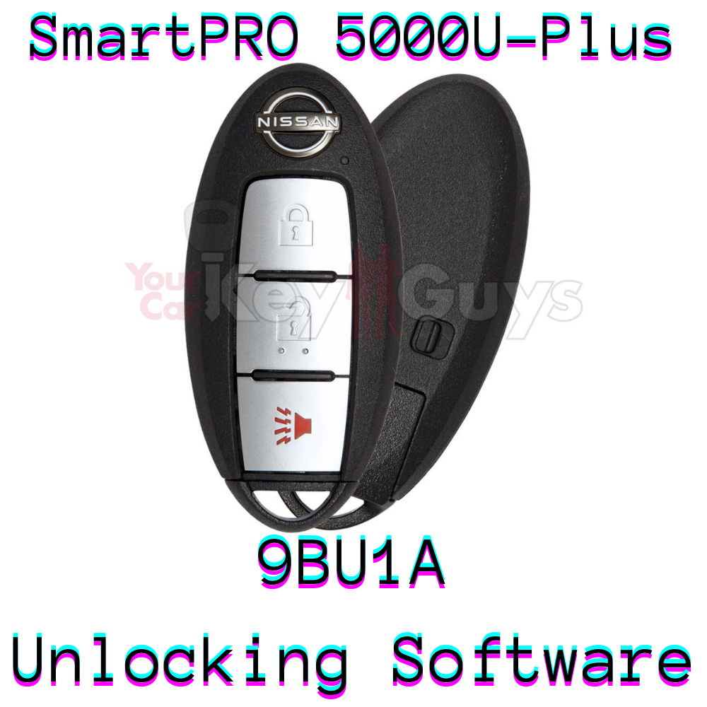 SmartPro 5000U Smart Key Unlocking Software Nissan 3B KR5TXN7 9BU1A ...