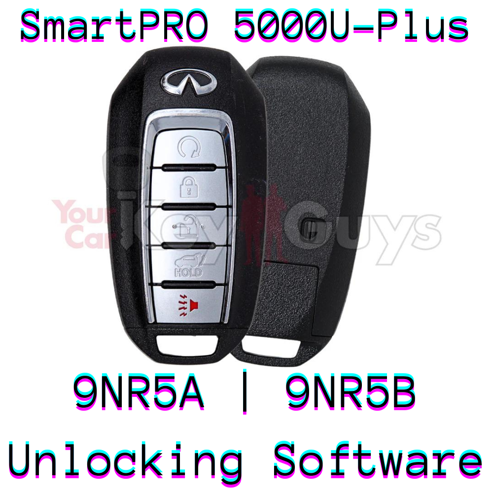 SmartPro 5000U Smart Key Unlocking Software Infiniti 5B Hatch KR5TXN7 ...