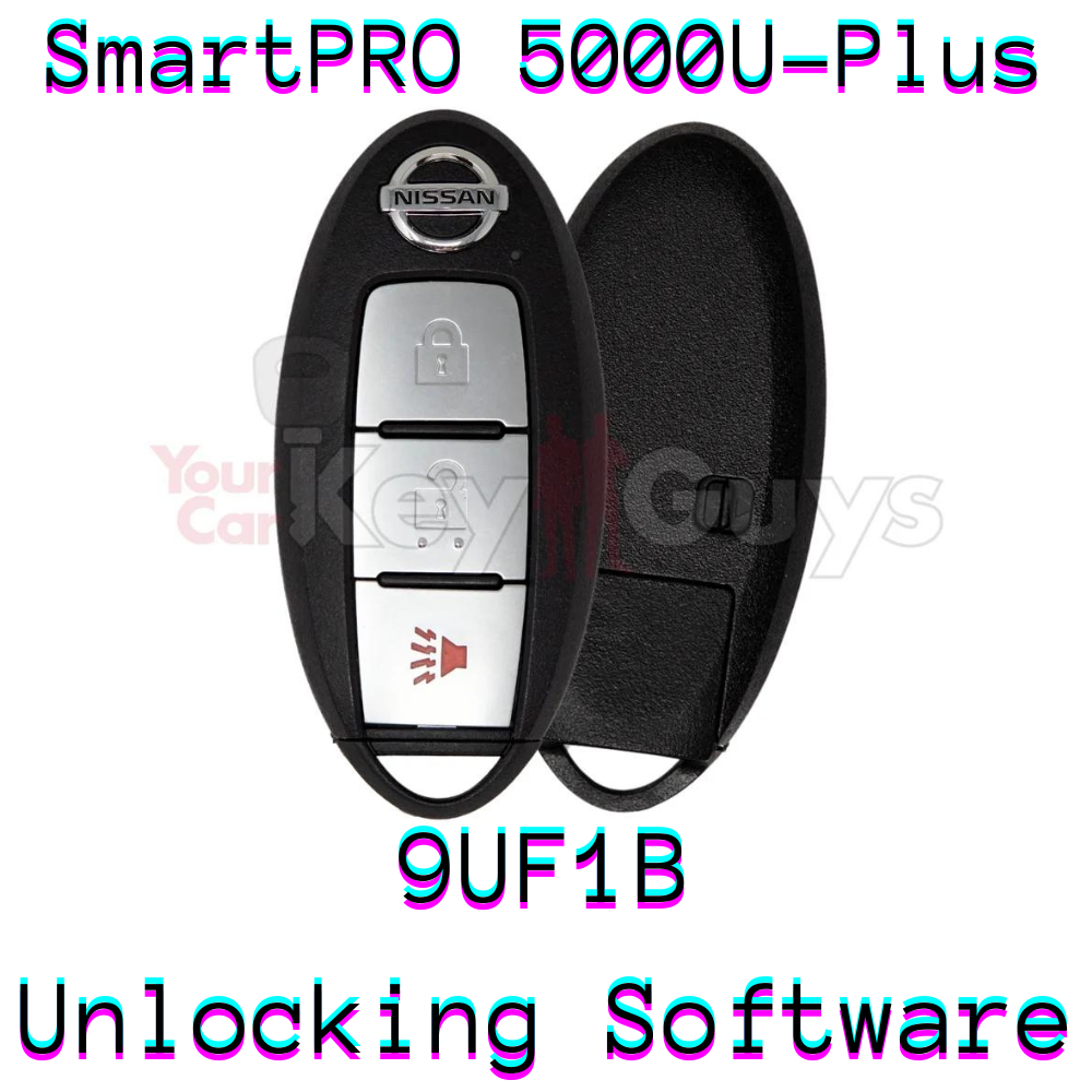 SmartPro 5000U Smart Key Unlocking Software Nissan 3B KR5TXN7 9UF1B ...