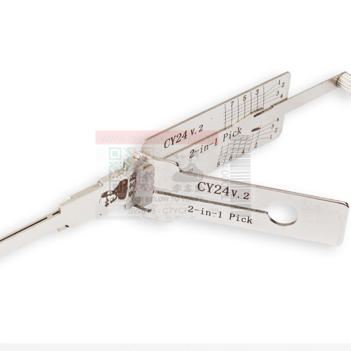 Original Lishi CY24/Y157/Y159 V.2 (2-in-1) 8 Cut Anti Glare – Your Car ...