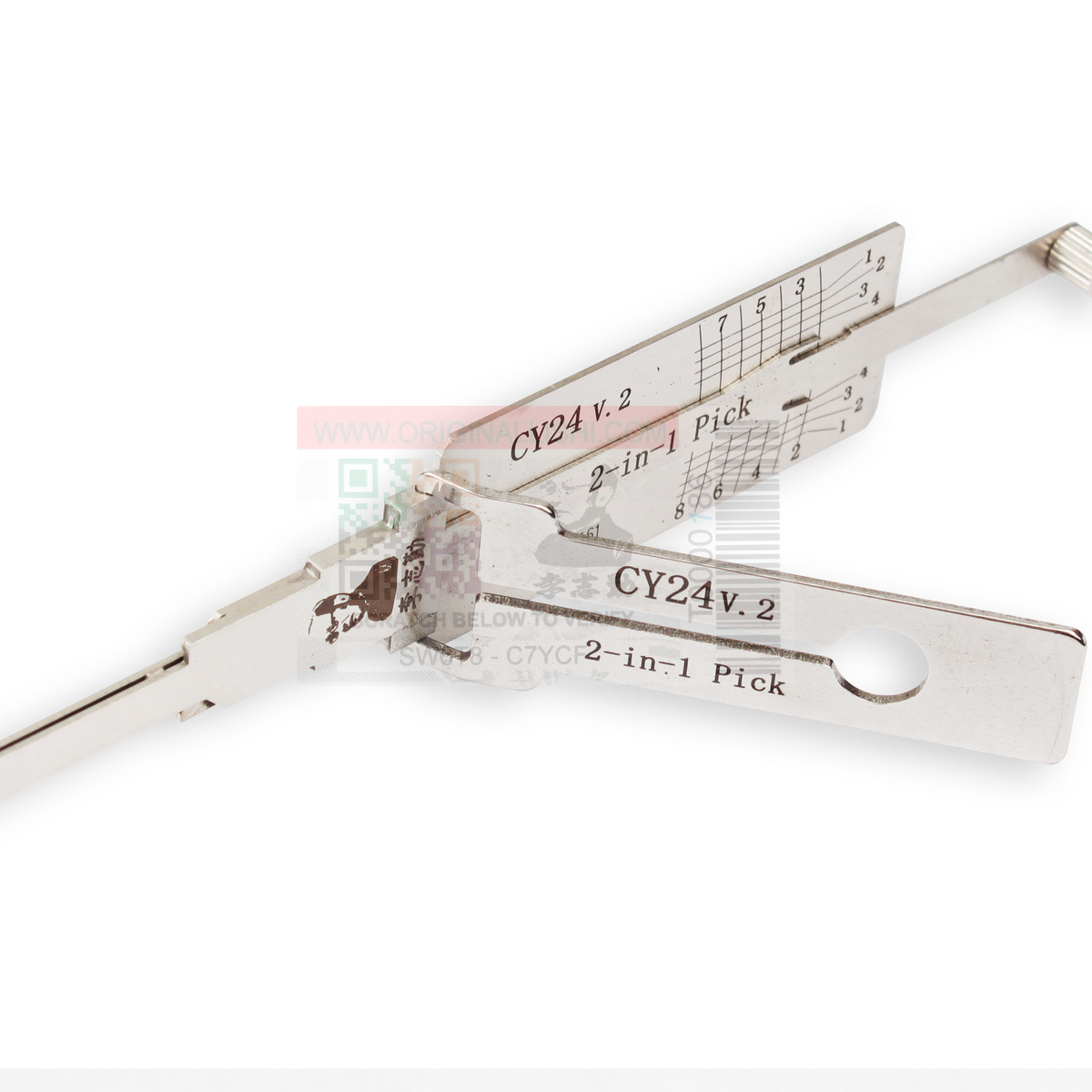 Original Lishi CY24/Y157/Y159 V.2 (2-in-1) 8 Cut Anti Glare – Your Car ...