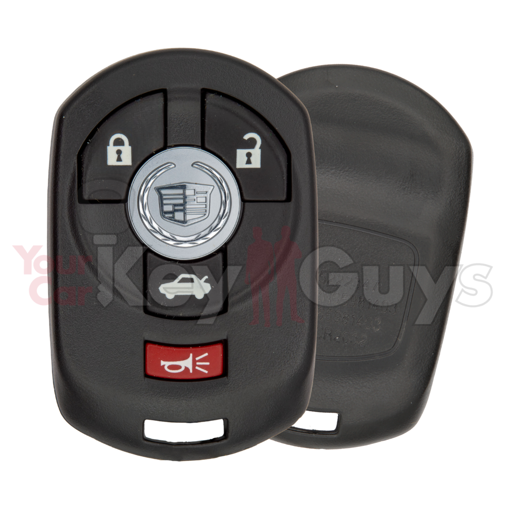 2005-2007 Cadillac STS 4B Trunk Smart Key M3N65981403 – Your Car Key Guys