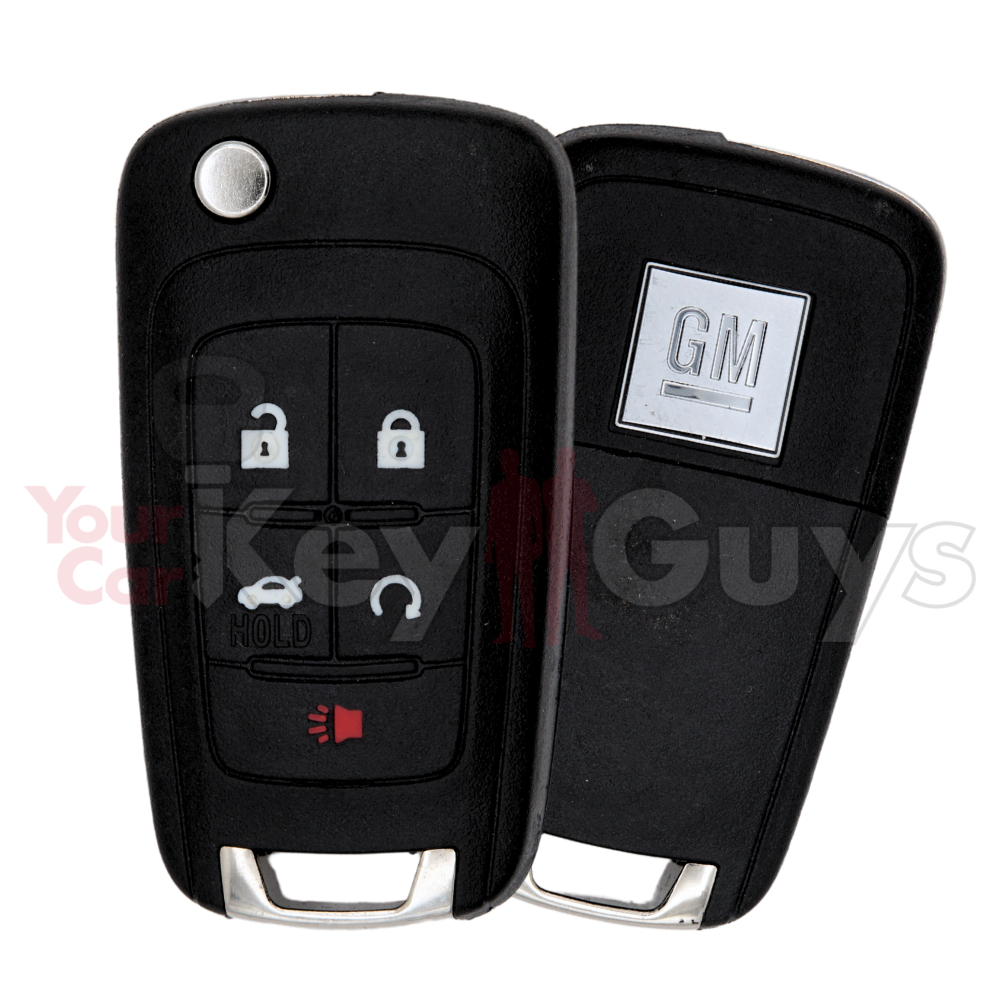 2010-2022 GM Logo 5B Trunk Remote Start Flip Key Non Peps OHT01060512 ...