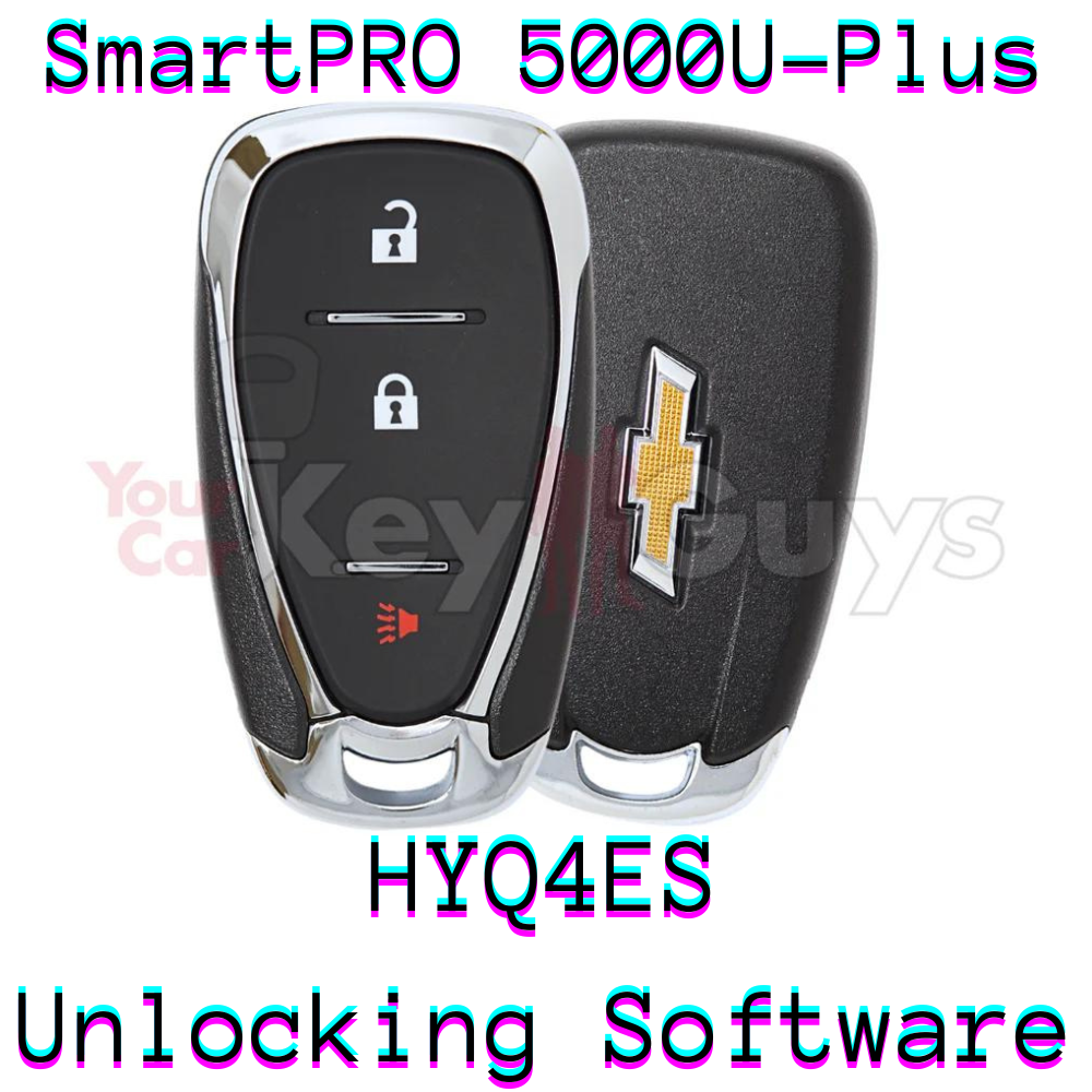 SmartPro 5000U Smart Key Unlocking Software Chevrolet HYQ4ES 3B – Your ...