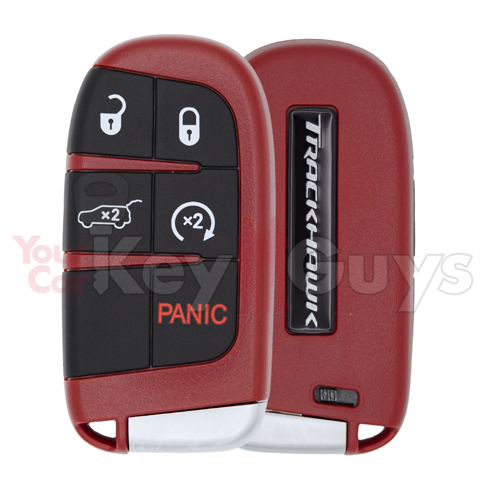 2018-2021 Jeep Trackhawk Red Key Full Power 5B Hatch Smart Key M3N-408 ...