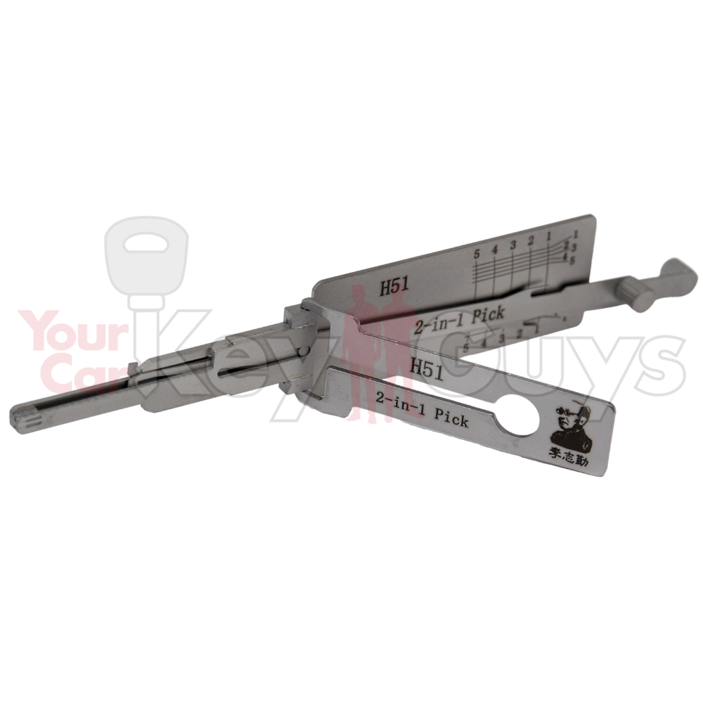 Original Lishi H51/FO6 (2 in 1) Pick 5 Cut Anti Glare – Your Car Key Guys