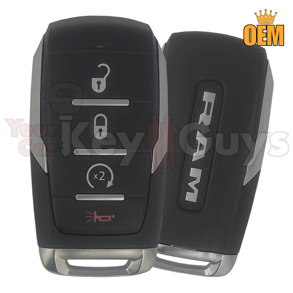 2025-2026 RAM 1500 2500 3500 4B Remote Start Smart Key OHT-4882056 ...