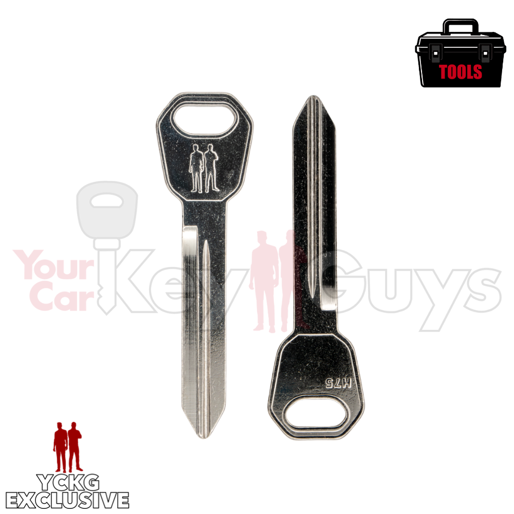 H75 Ford Lincoln Test Key Blank - 10x Pack – Your Car Key Guys