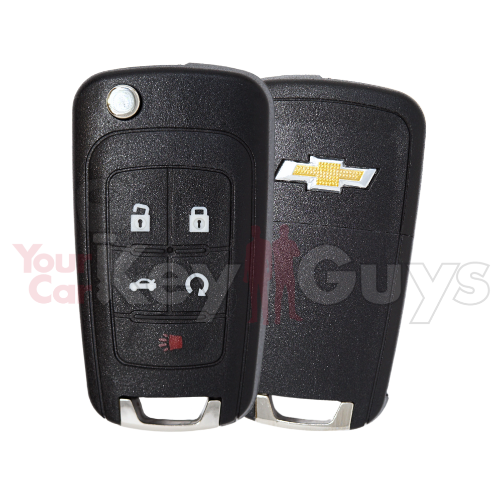 2010-2021 Chevrolet 5B Trunk Remote Start Flip Key Non Peps OHT0106051 ...