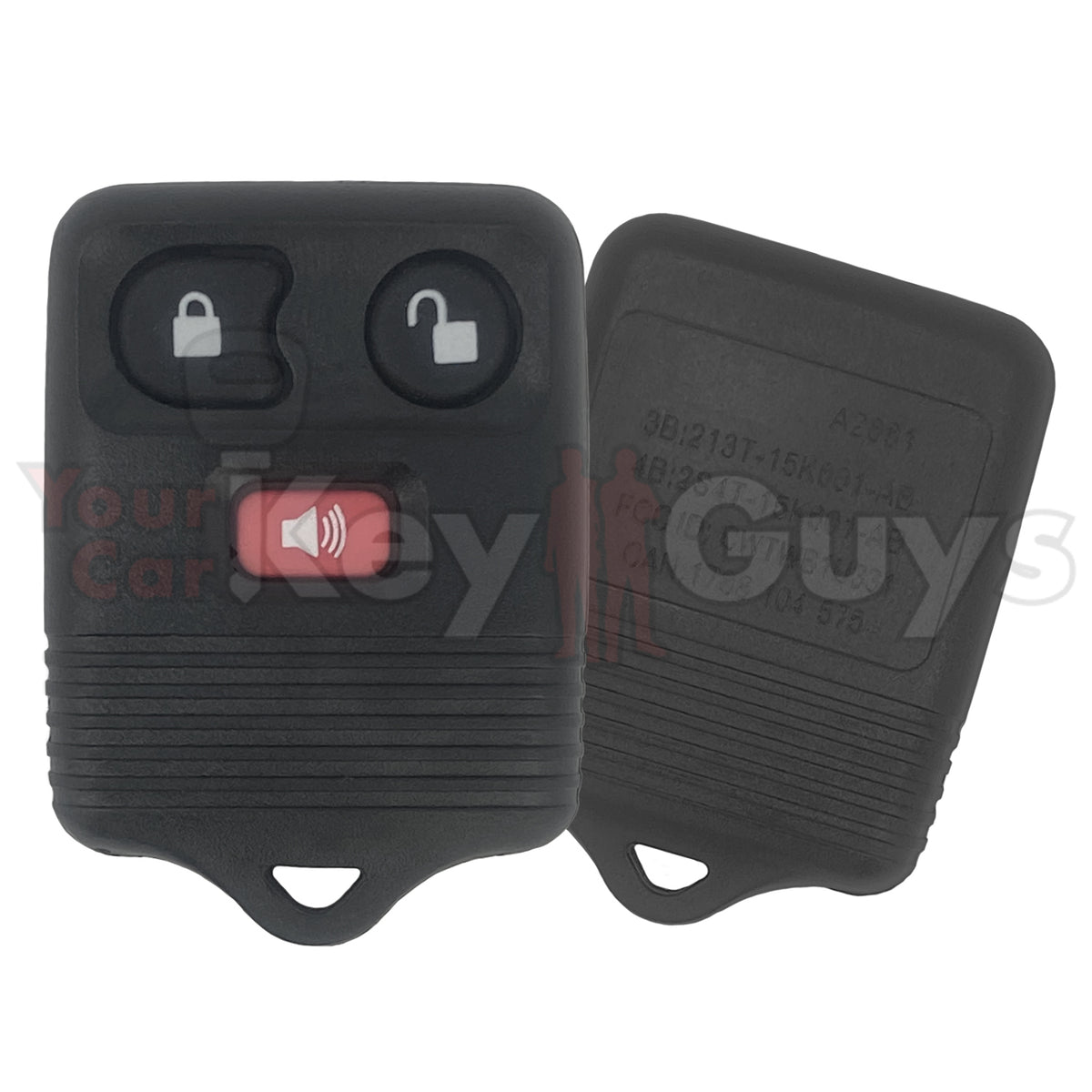 1998-2016 Ford | Mazda | Lincoln | Mercury 3B Keyless Entry Remote CWT ...