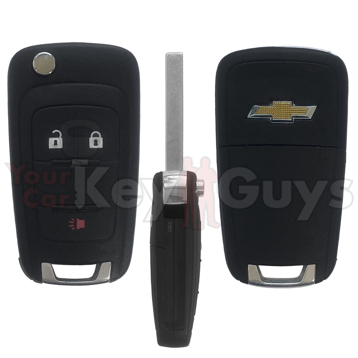 2010-2018 Chevrolet Flip Key 3B Non Peps OHT01060512 – Your Car Key Guys